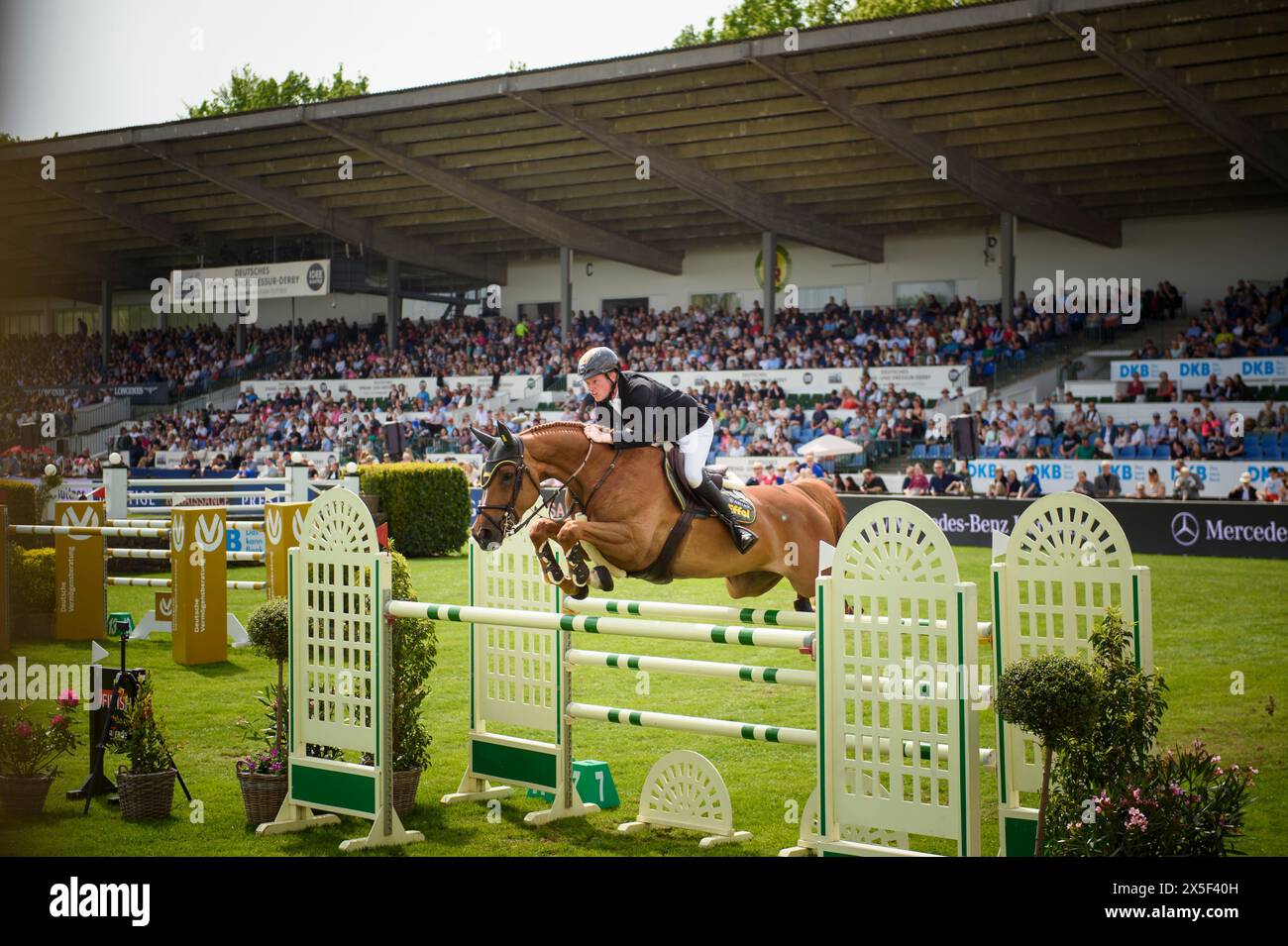 Hamburg, Germany. 09th May, 2024. Equestrian sport/dressage, Prize of ...