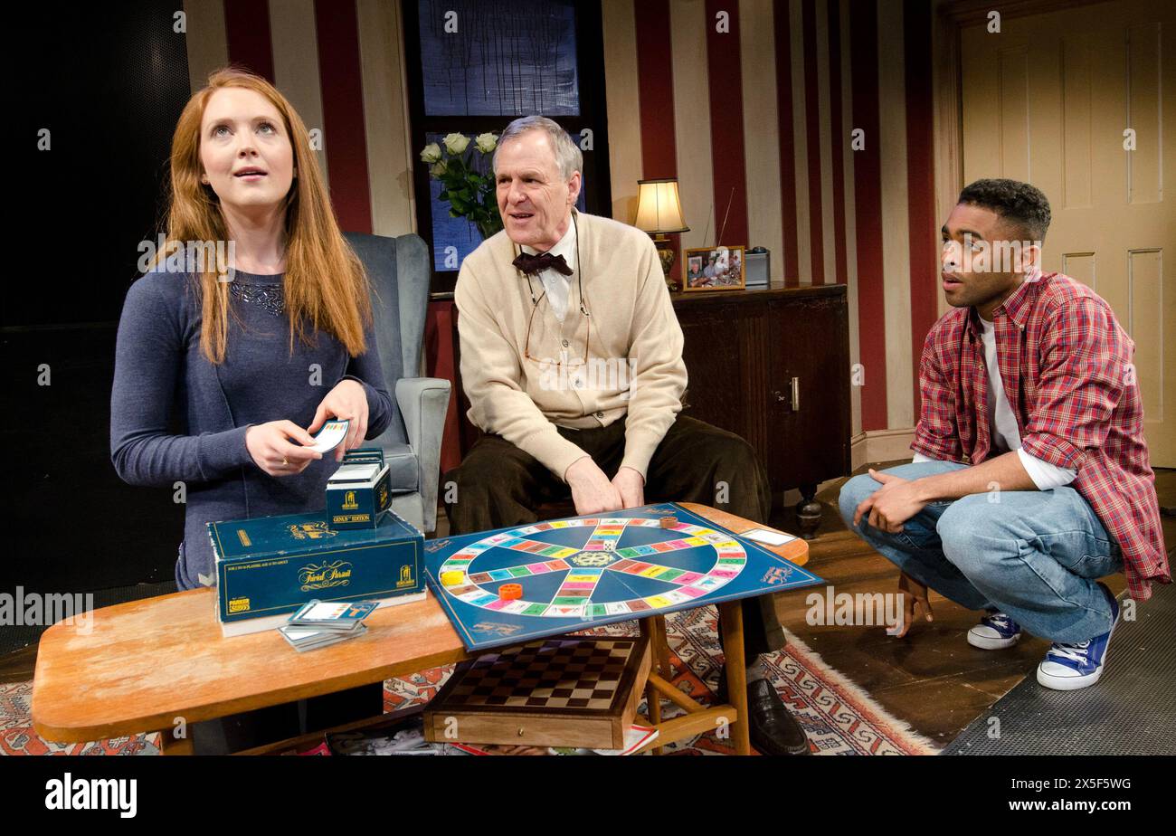 l-r: Olivia Hallinan (Joey), Ian Gelder (George), Anthony Walsh (Sam ...