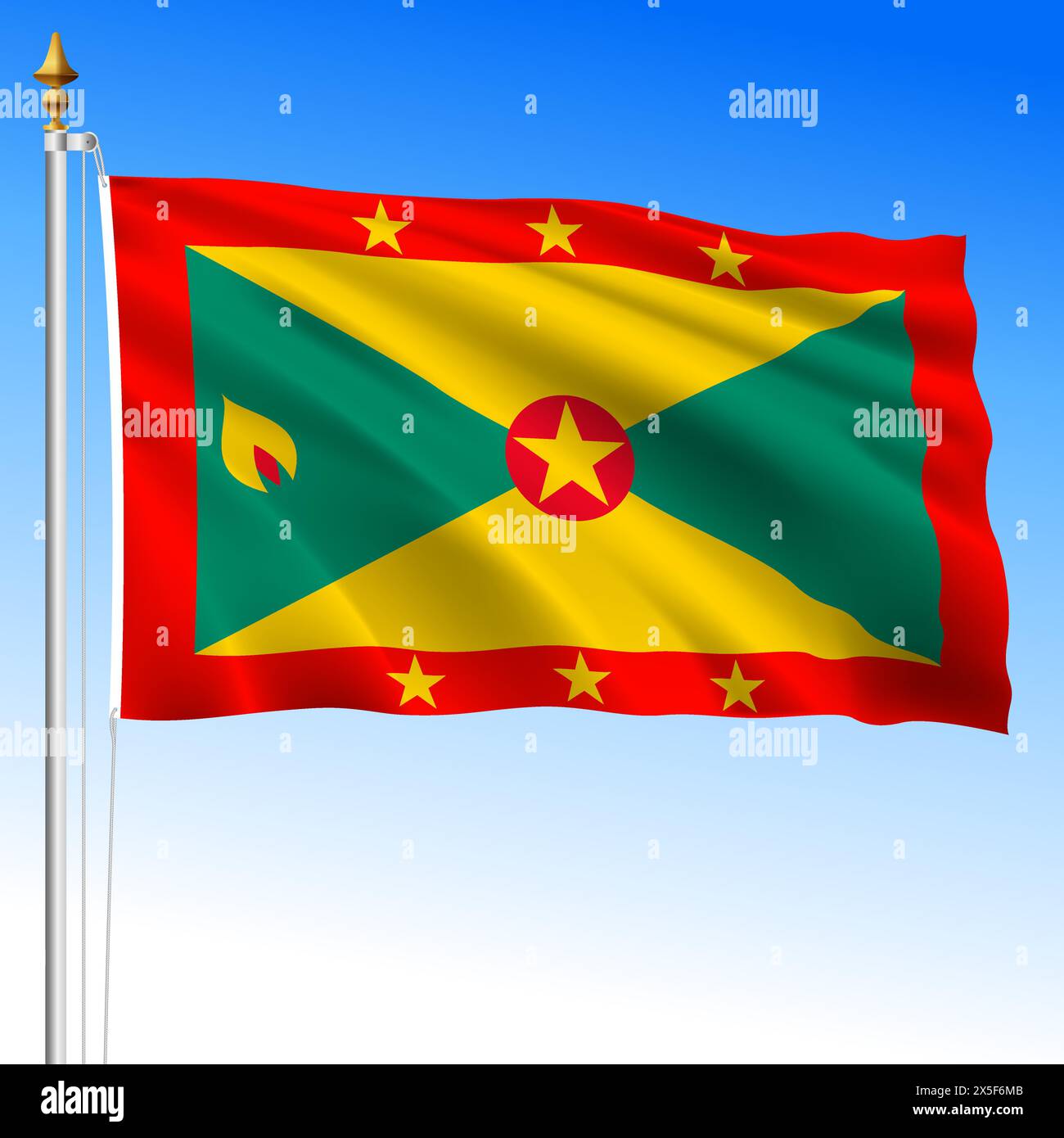 Grenada history Stock Vector Images - Alamy