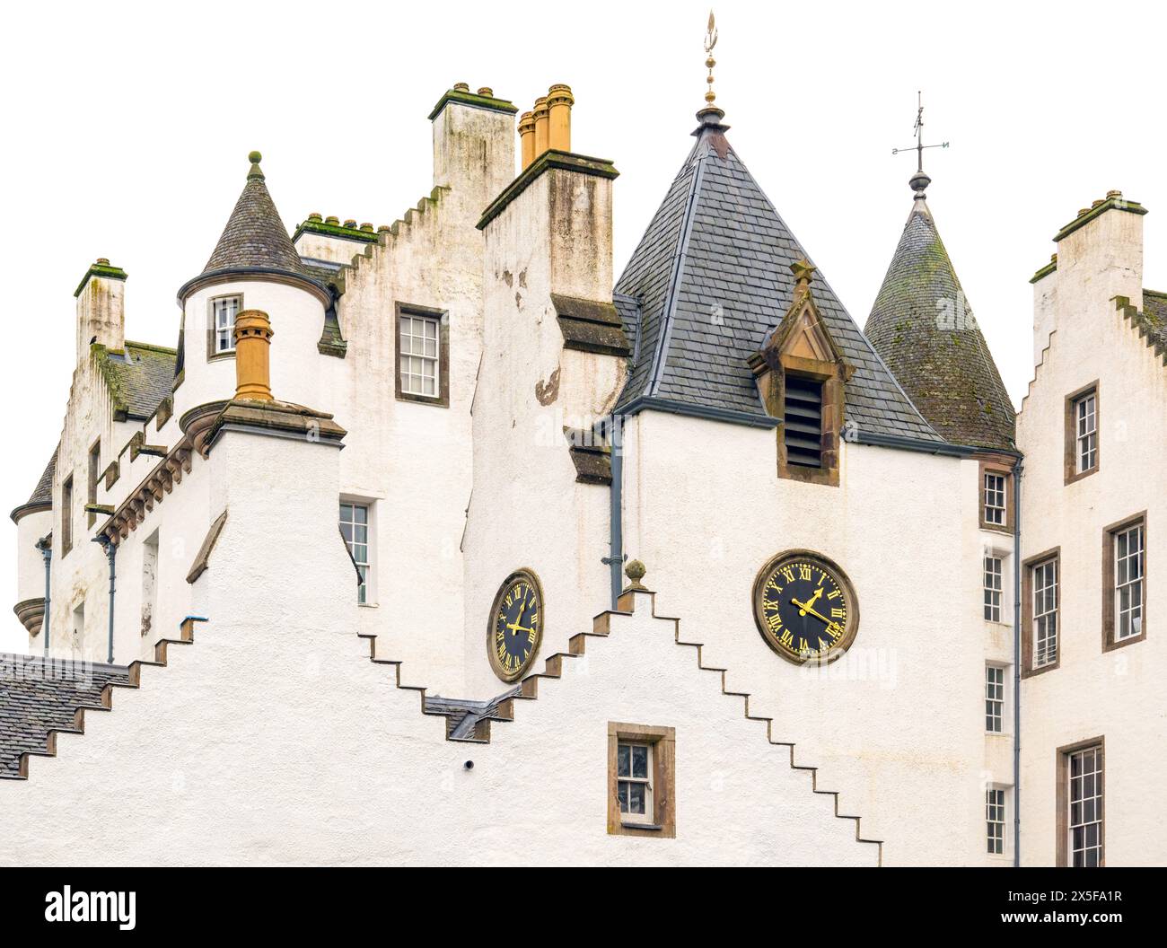 Blair Castle, home to Europe last remaining private army, the Atholl ...