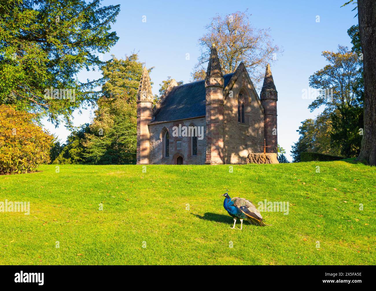 Chapel on the Moot Hill, the hill where Scottish Kings were crowned ...
