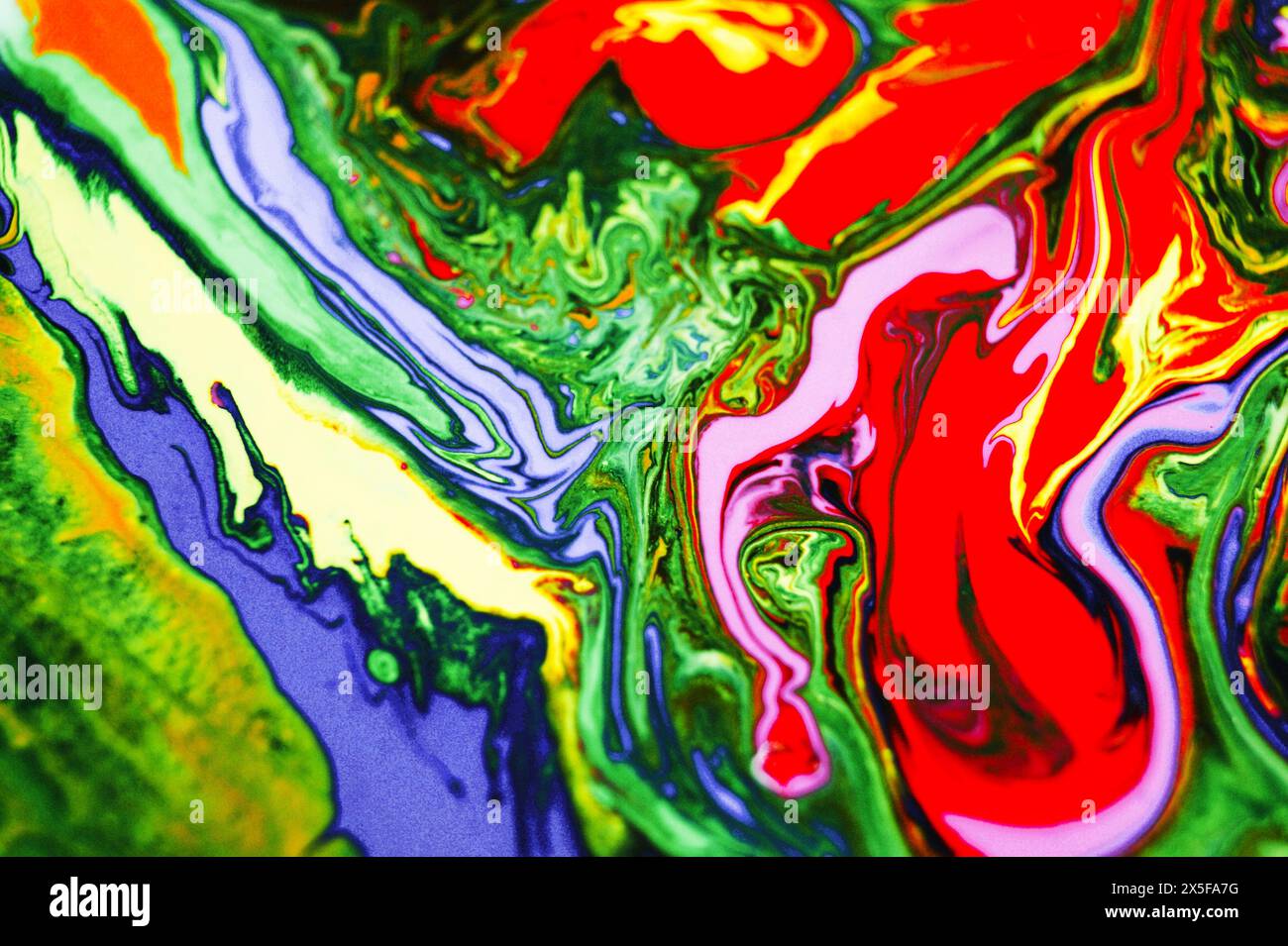 liquid color blend texture image came out in a beautiful pattern Stock ...