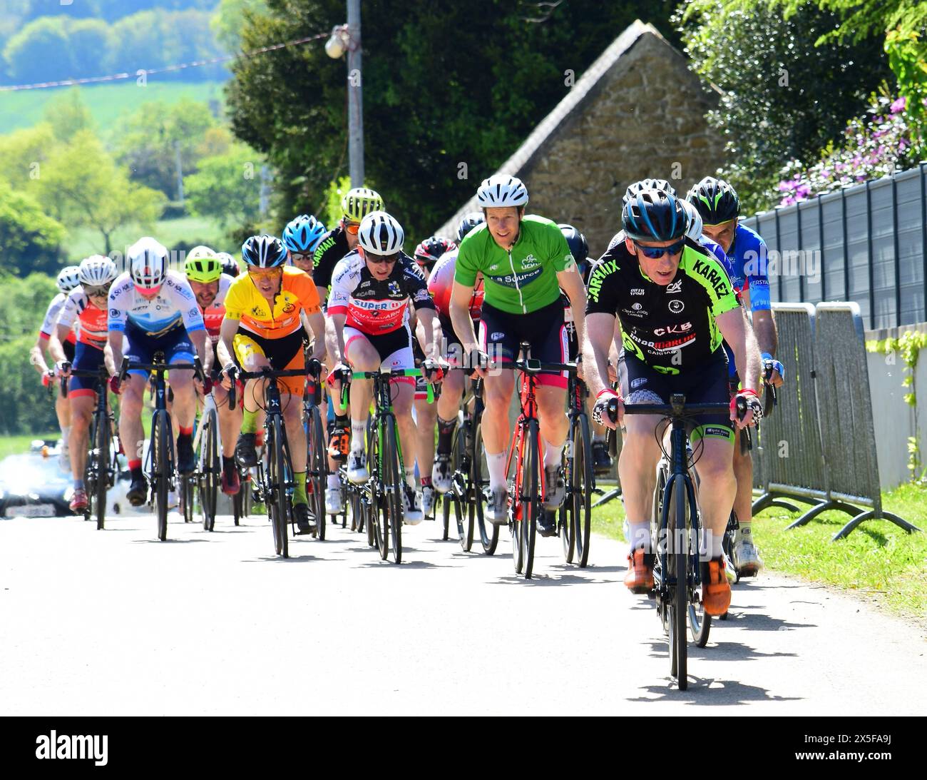 Bike Race Bolazec, Finistere, France, Circuit du Serpent, La Course ...