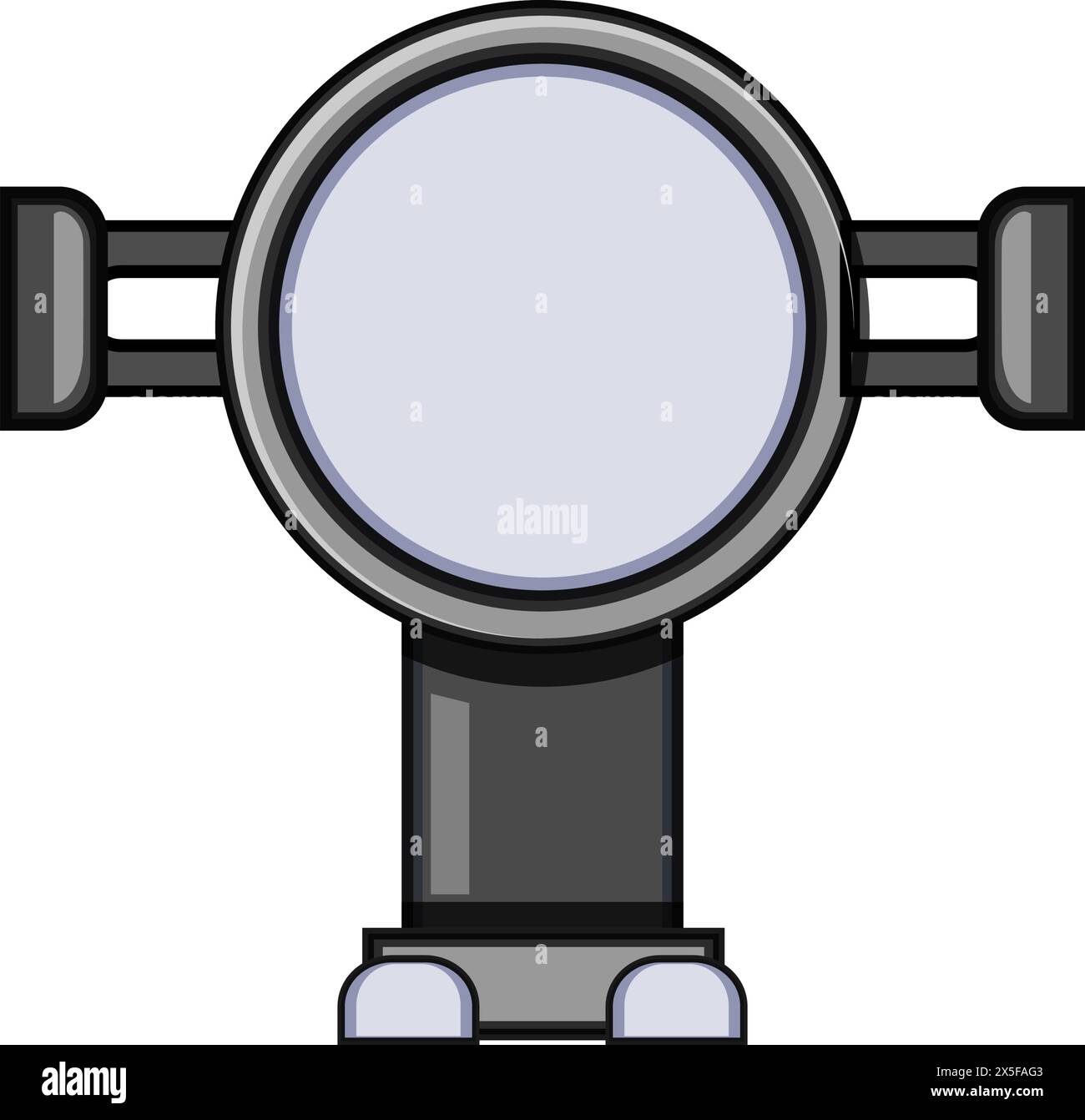 Screen navigation app blank Cut Out Stock Images & Pictures - Alamy