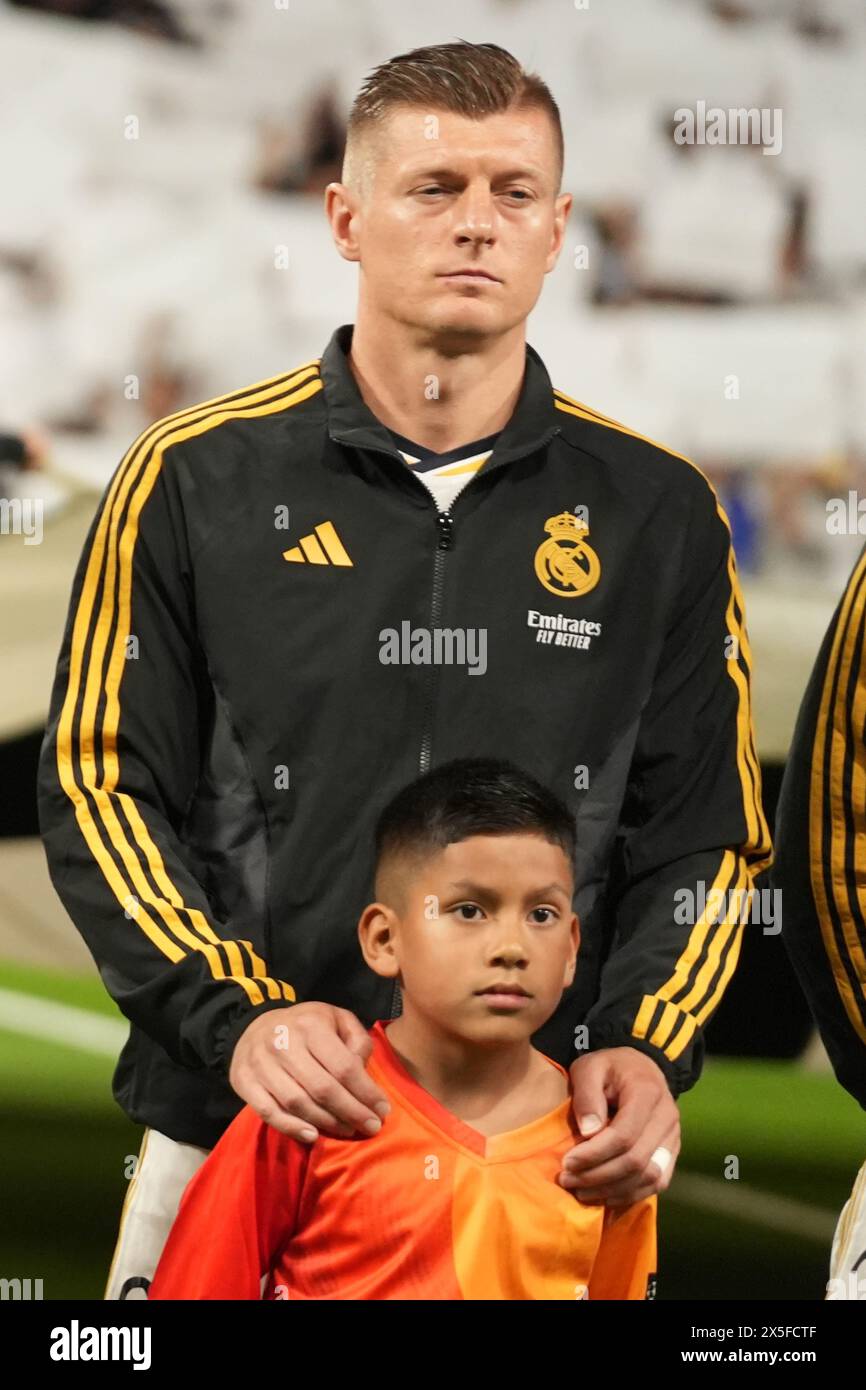 Tony Kroos of Real Madrid during the UEFA Champions League, Semi-finals ...