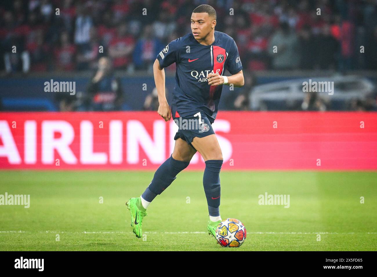 Kylian MBAPPE of PSG during the UEFA Champions League, Semi-finals, 2nd ...