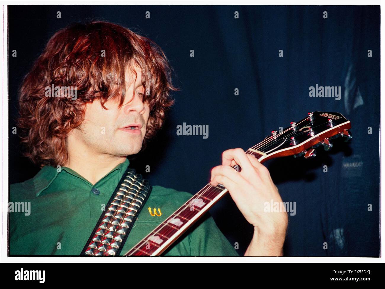 THE WANNADIES, EARLY UK TOUR, 1996: Singer and Guitarist Pär Wiksten of ...