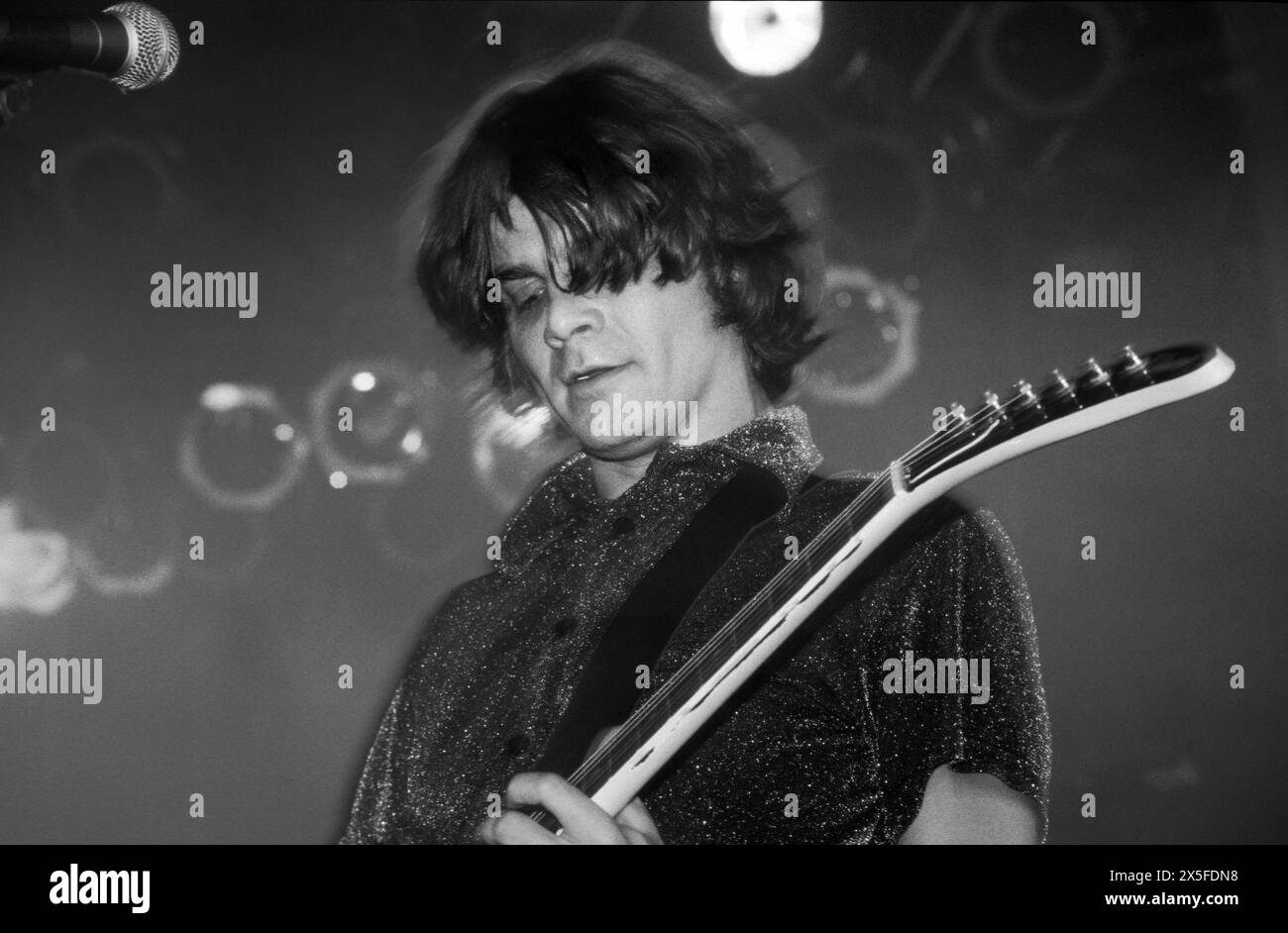 THE WANNADIES, READING FESTIVAL, 1997: Singer and Guitarist Pär Wiksten ...