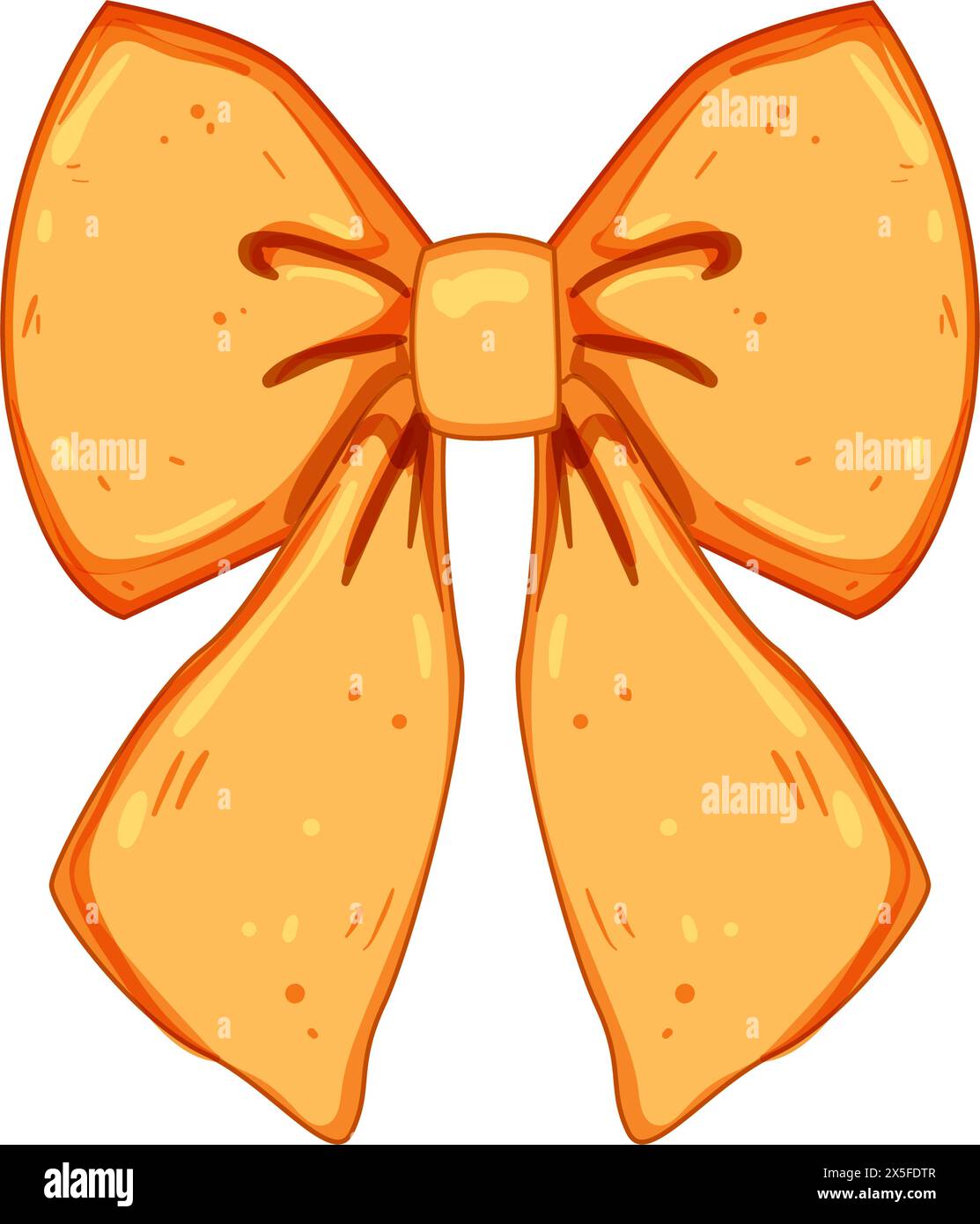 head hair ribbon cartoon vector illustration Stock Vector Image & Art ...