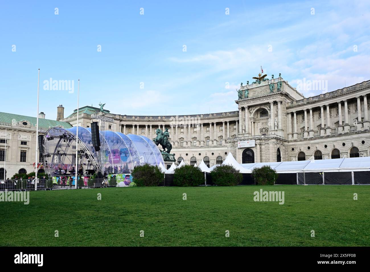 Vienna, Austria. May 8, 2024. The Festival of Joy takes place every ...