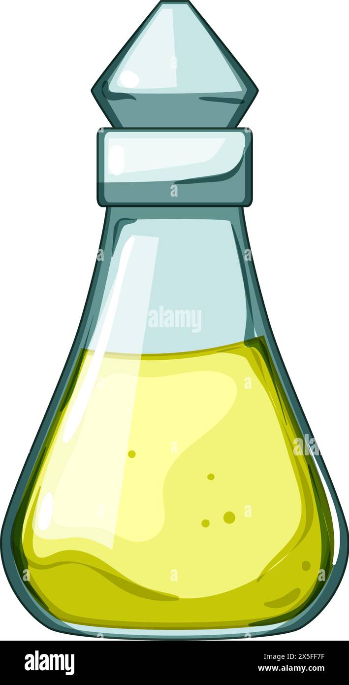 poison potion bottle cartoon vector illustration Stock Vector Image ...