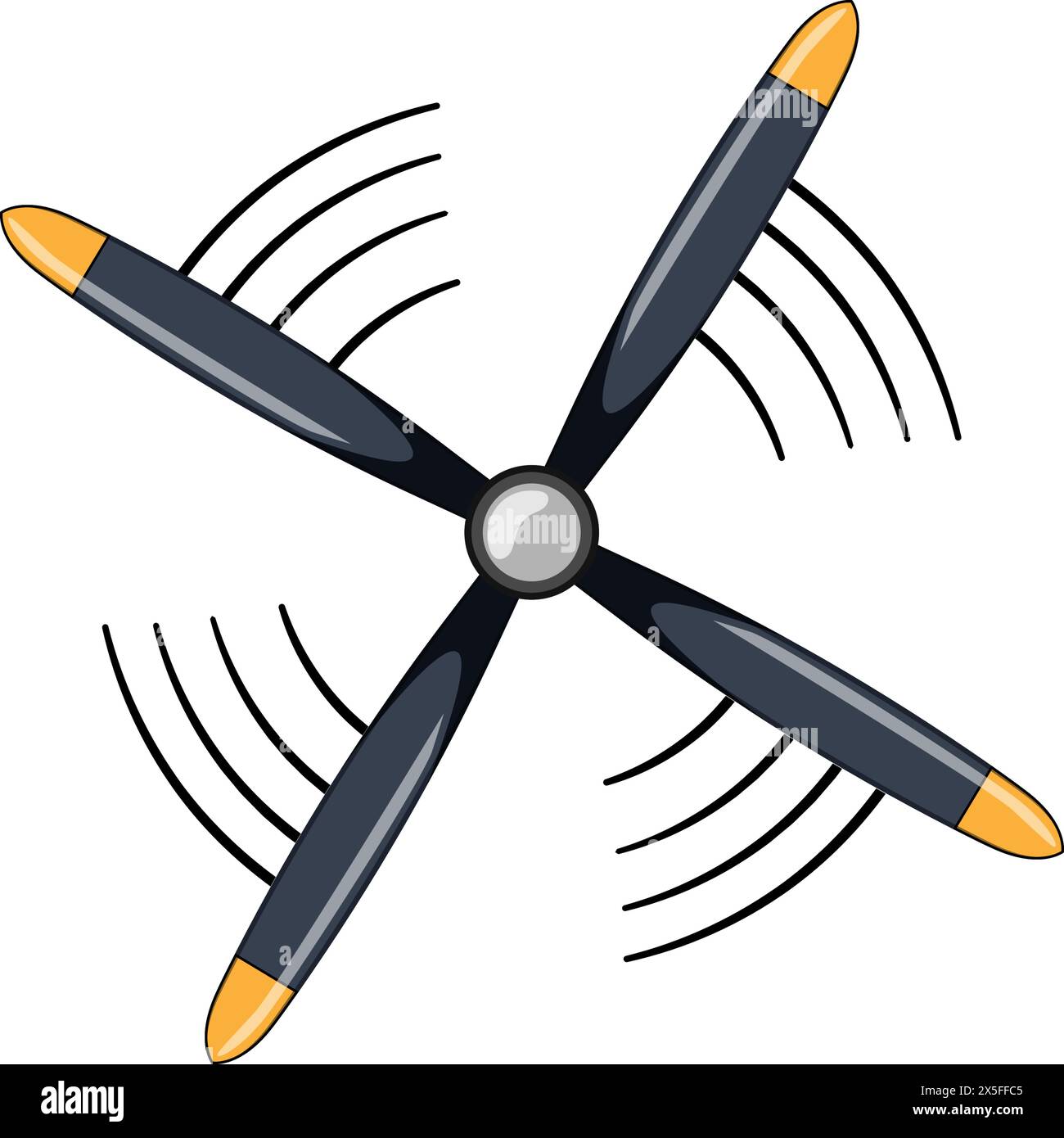 fan propeller cartoon vector illustration Stock Vector Image & Art - Alamy
