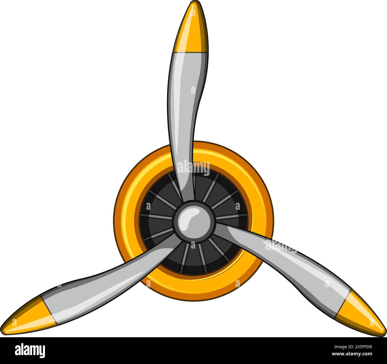 prop propeller cartoon vector illustration Stock Vector Image & Art - Alamy