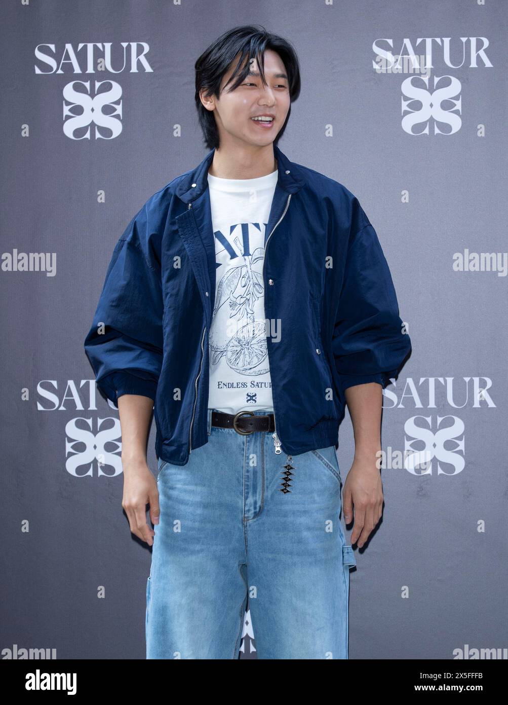 Seoul, South Korea. 9th May, 2024. South Korean actor and singer Kang Min-hyuk, attends a ...