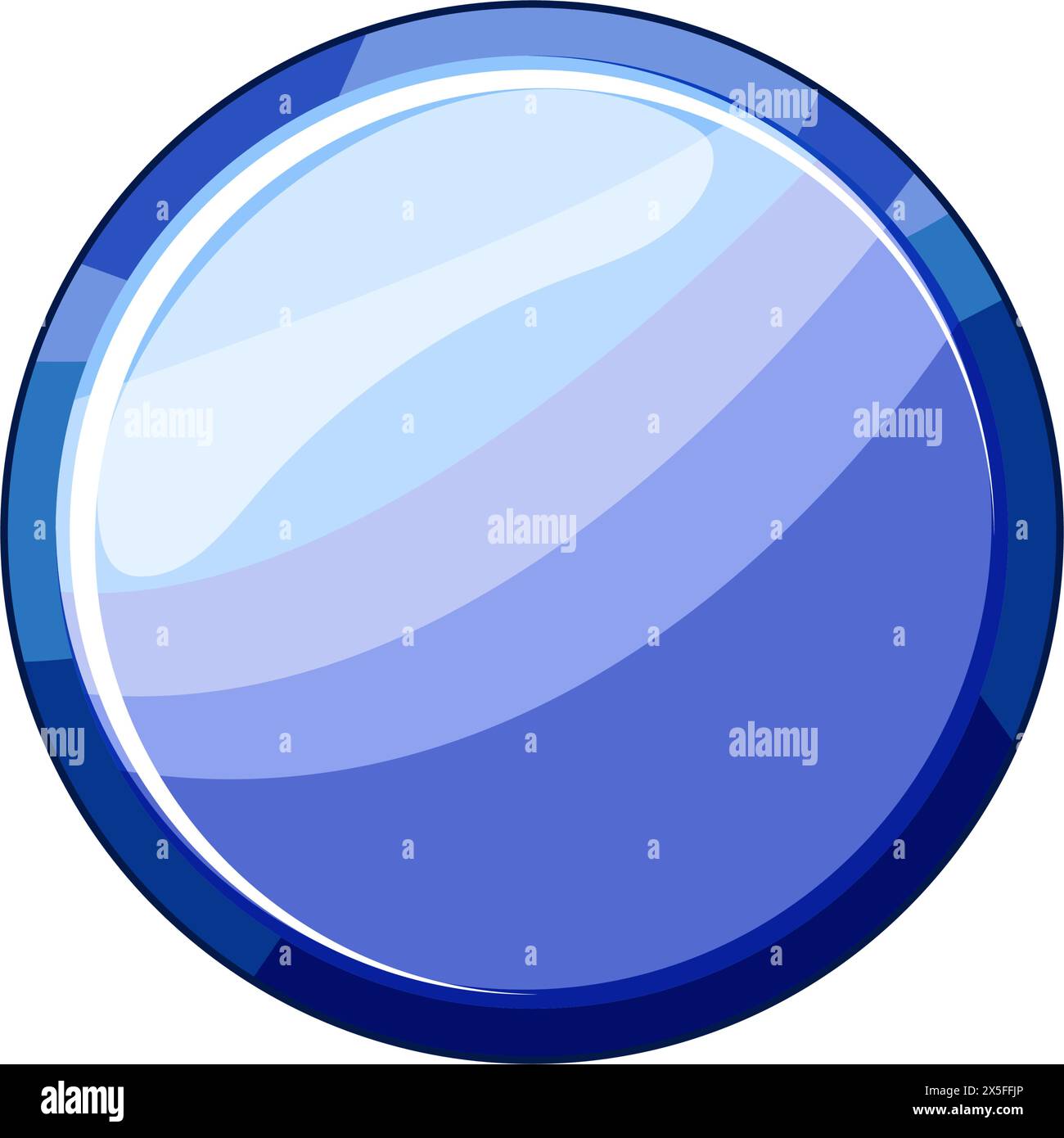 template round game button cartoon vector illustration Stock Vector ...