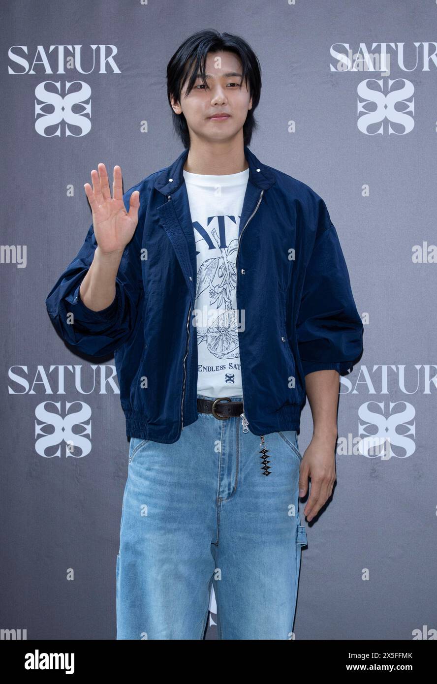 Seoul, South Korea. 9th May, 2024. South Korean actor and singer Kang ...