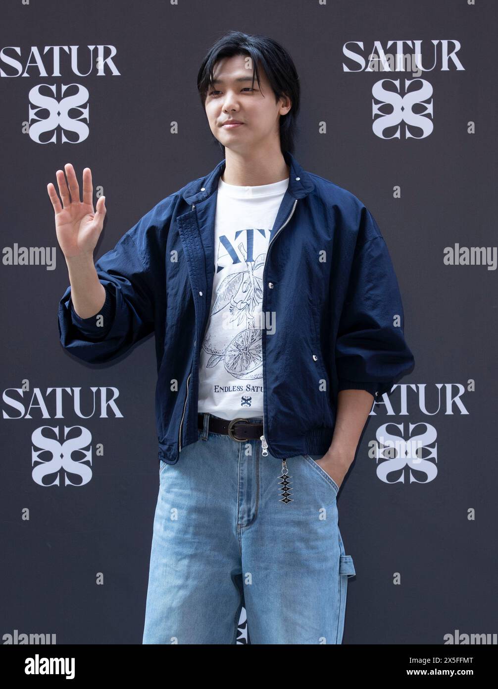 Seoul, South Korea. 9th May, 2024. South Korean actor and singer Kang ...