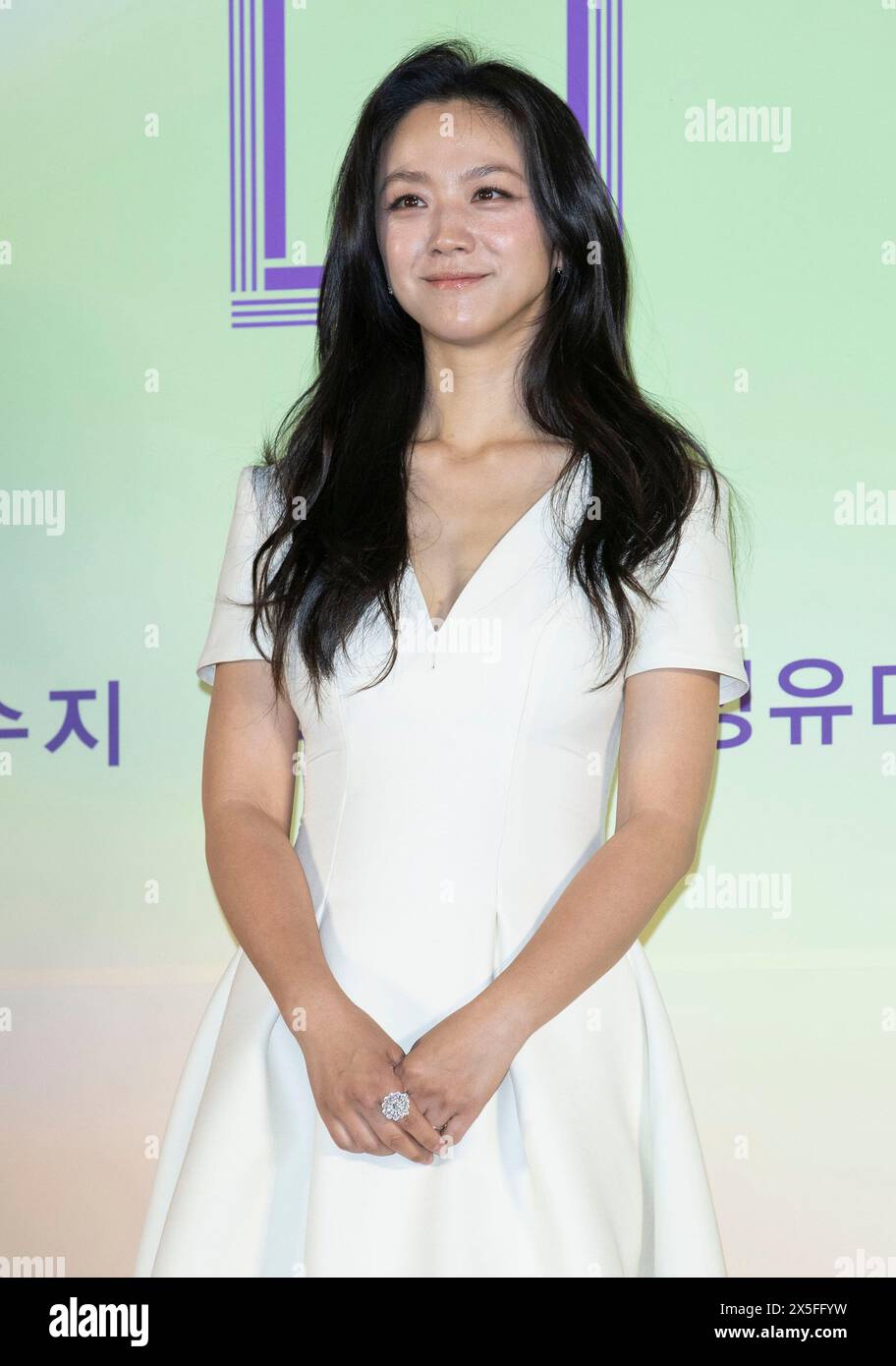 Seoul, South Korea. 9th May, 2024. Chinese actress Tang Wei, attends a photo call for the film ...
