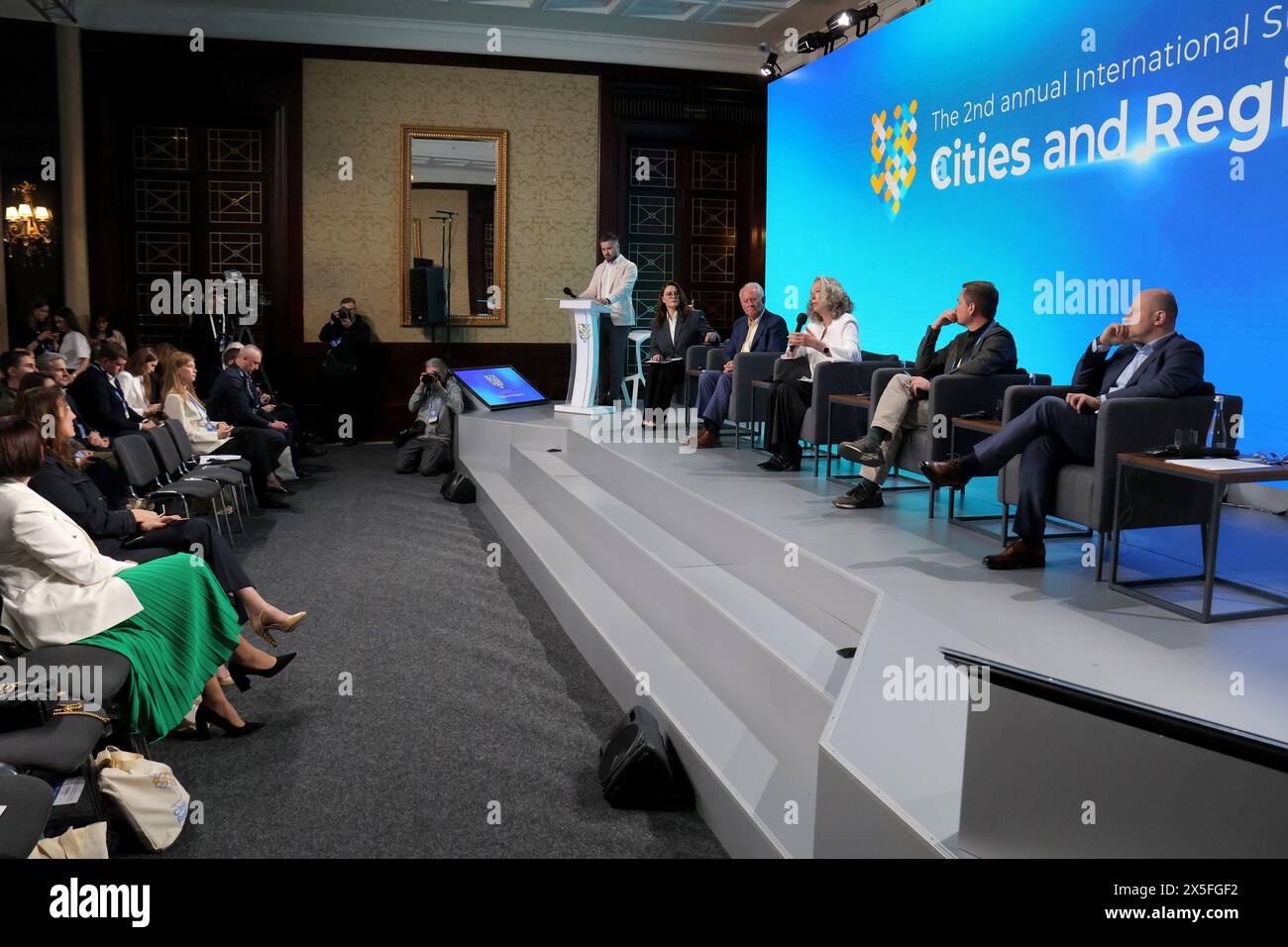 KYIV, UKRAINE - MAY 9, 2024 - Participants attend the Second ...