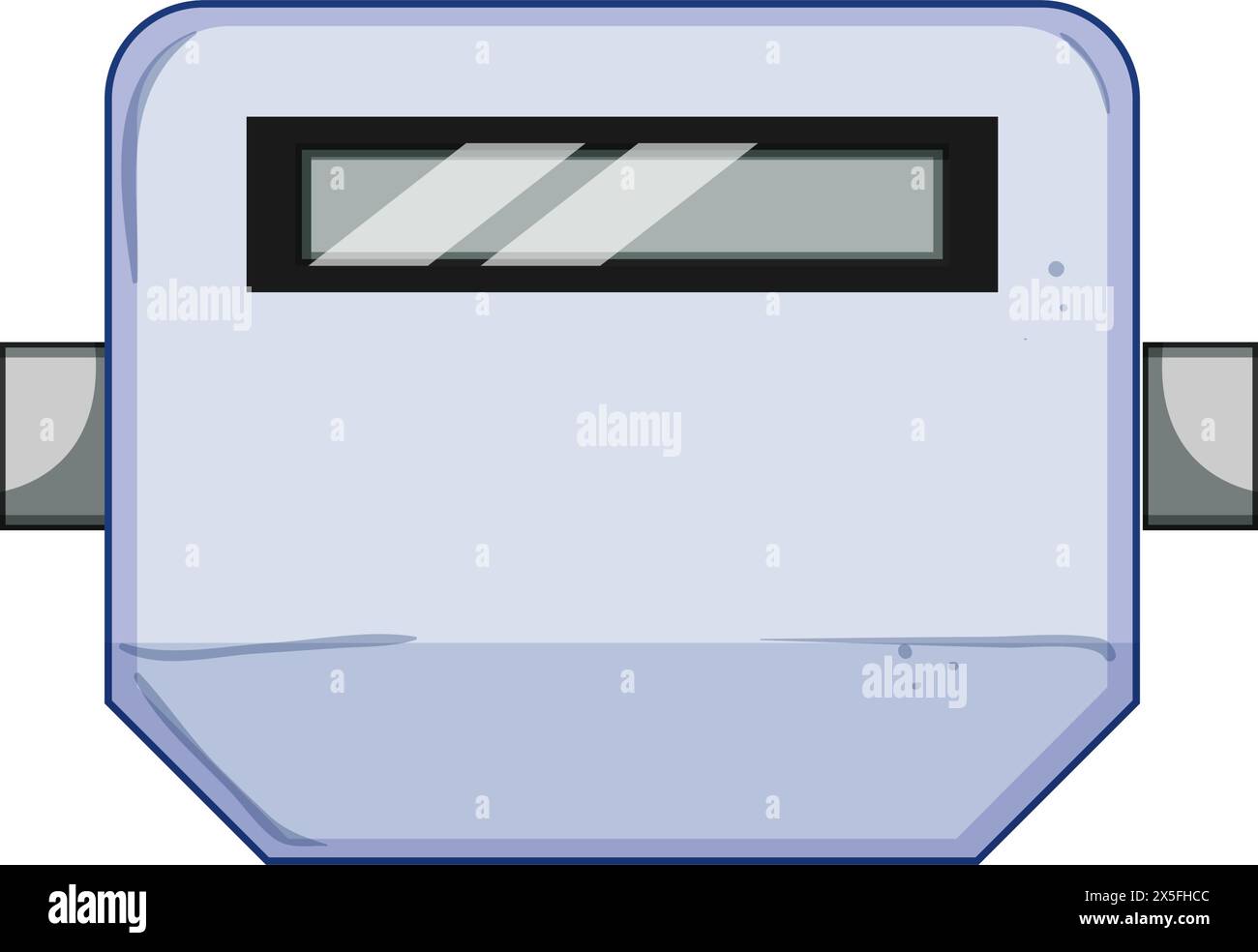 electric water gas meter cartoon vector illustration Stock Vector Image ...