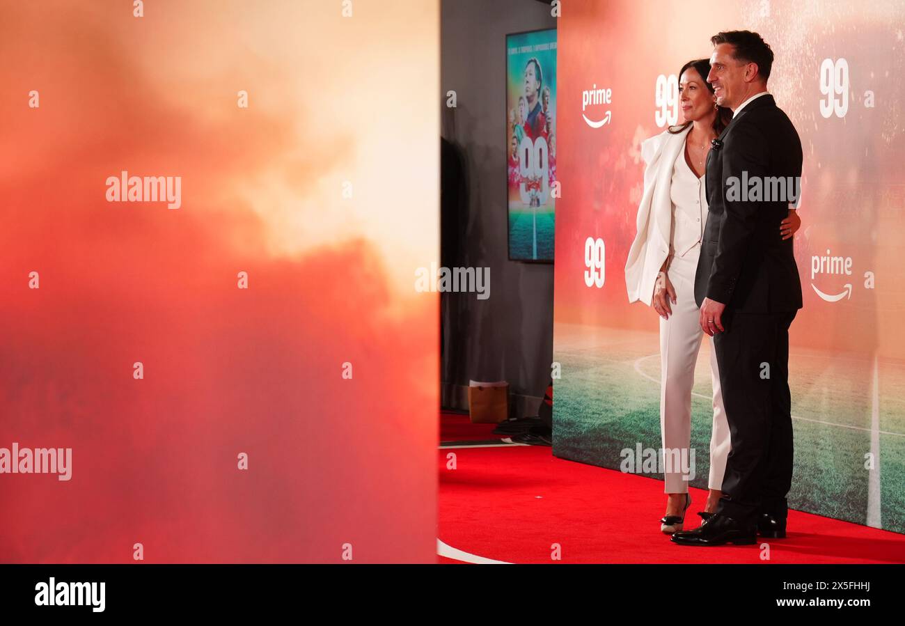 Gary neville wife emma neville hi-res stock photography and images - Alamy