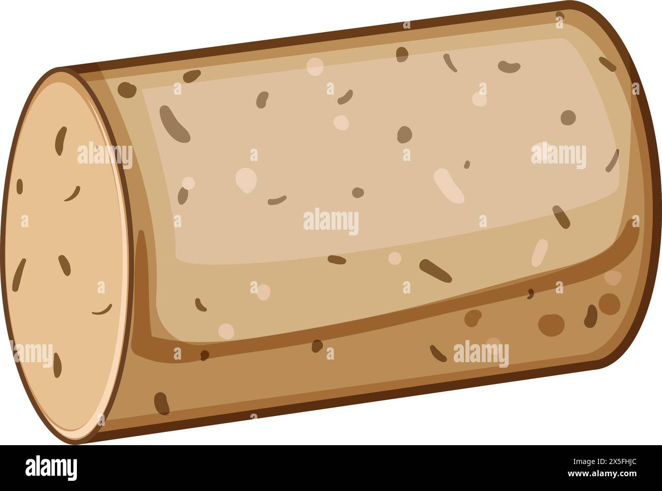 kitchen wine cork bottle cartoon vector illustration Stock Vector Image ...