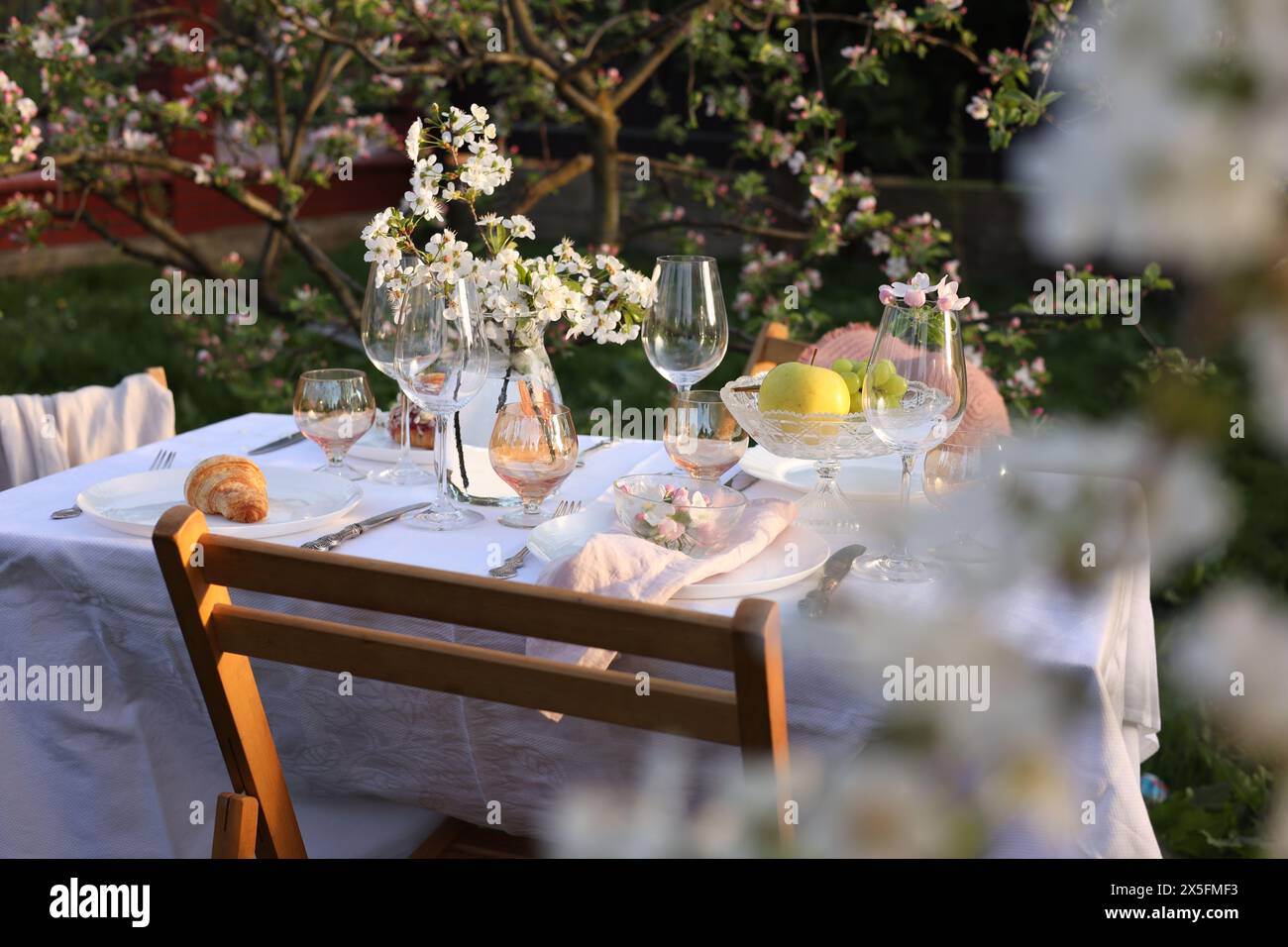 Beautiful spring day in blossoming hi-res stock photography and images ...