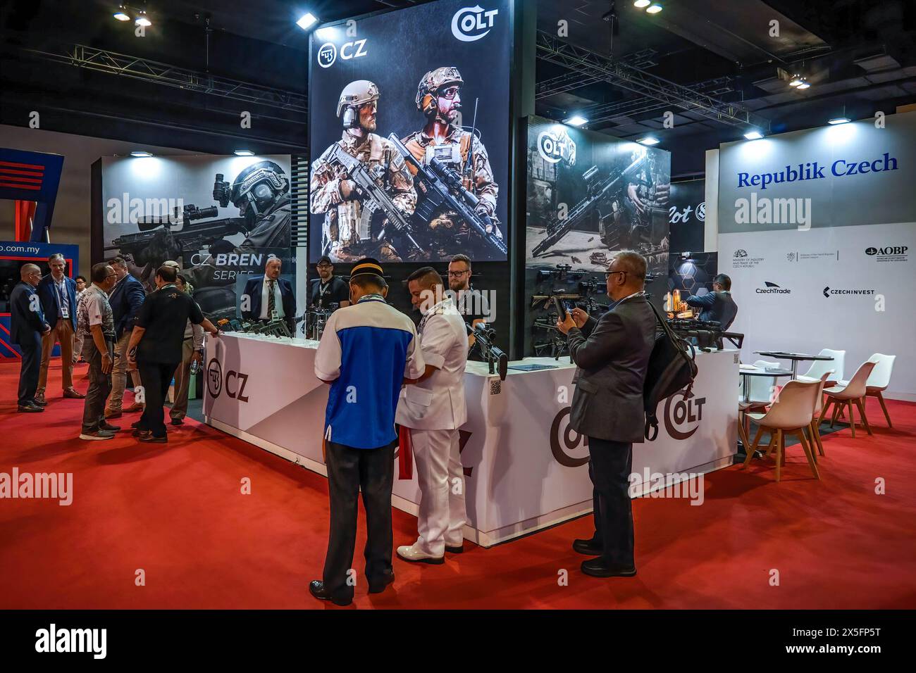 Lockheed martin booth hi-res stock photography and images - Alamy