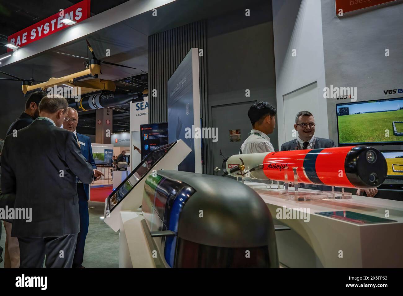 Bae system booth hi-res stock photography and images - Alamy