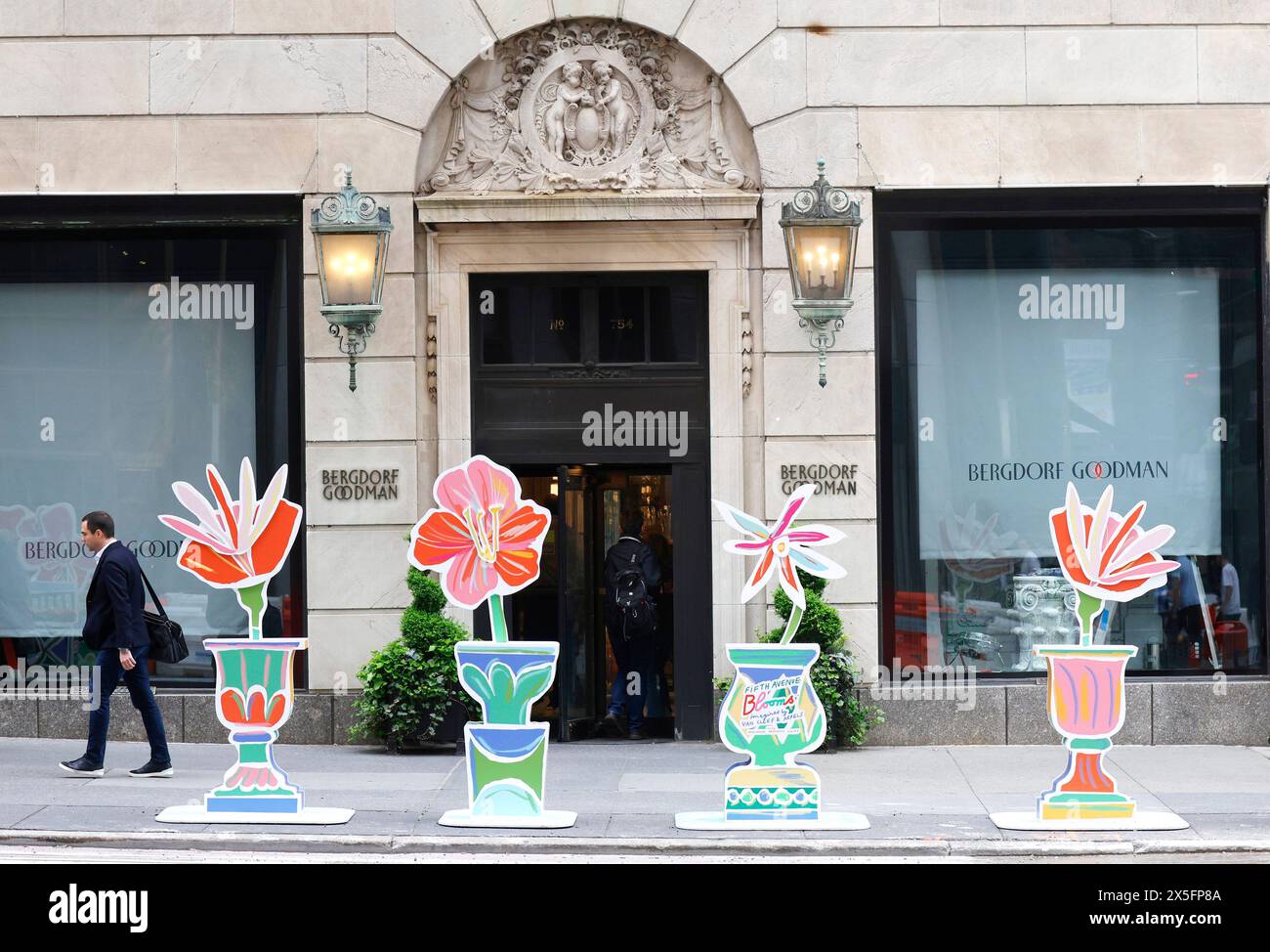 New York, United States. 09th May, 2024. Artist Alexandre Benjamin ...