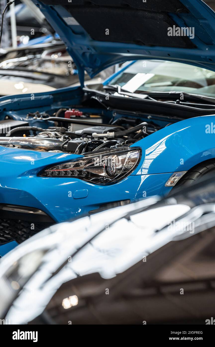 Friedrichshafen, Germany. 09th May, 2024. A Toyota GT86 will be on ...