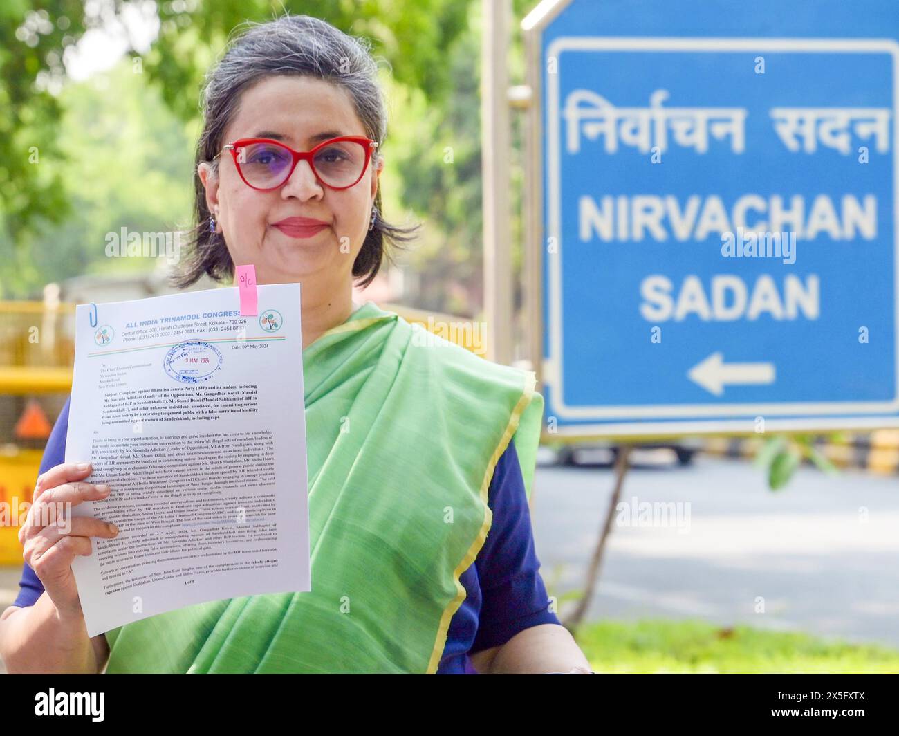 New Delhi, India. 09th May, 2024. NEW DELHI, INDIA - MAY 9: TMC Rajya ...