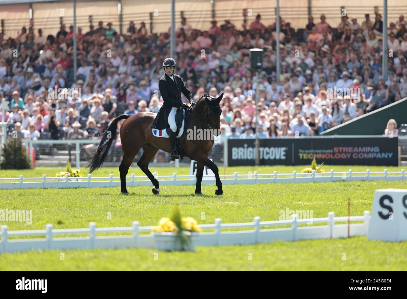 Florian Ganneval of France with Blue Bird De Beaufour during the ...