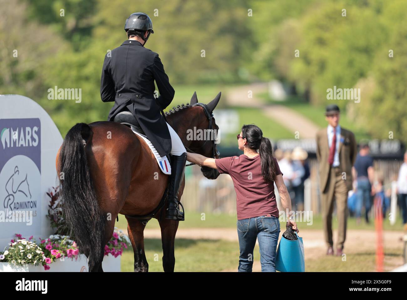 Florian Ganneval of France with Blue Bird De Beaufour during the ...
