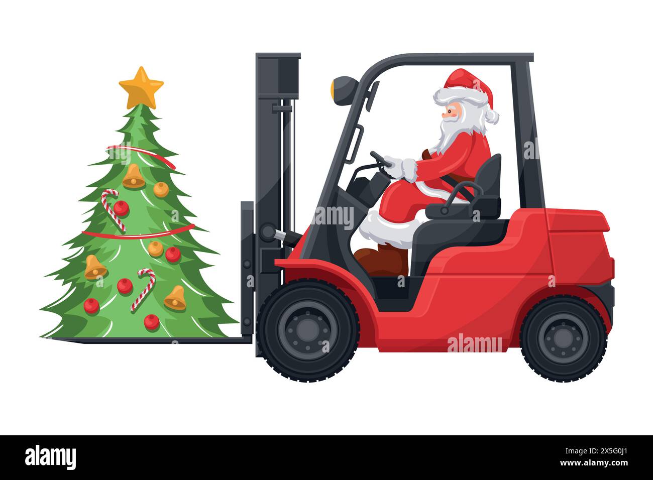 Tree cartoon hi Cut Out Stock Images & Pictures - Alamy