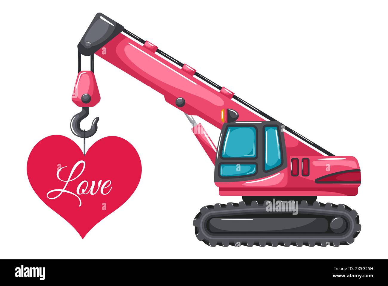 Mini crane Cut Out Stock Images & Pictures - Alamy