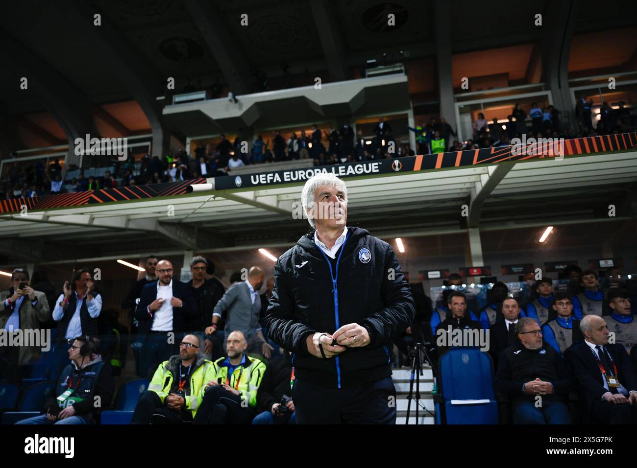 Coach Gian Piero Gasperini of Atalanta BC of Olympique Marsiglia the ...
