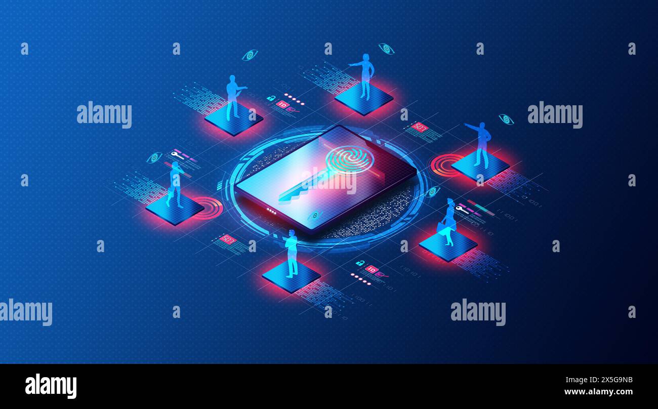 Behavioral Biometrics Concept - Security Technology that Identifies ...