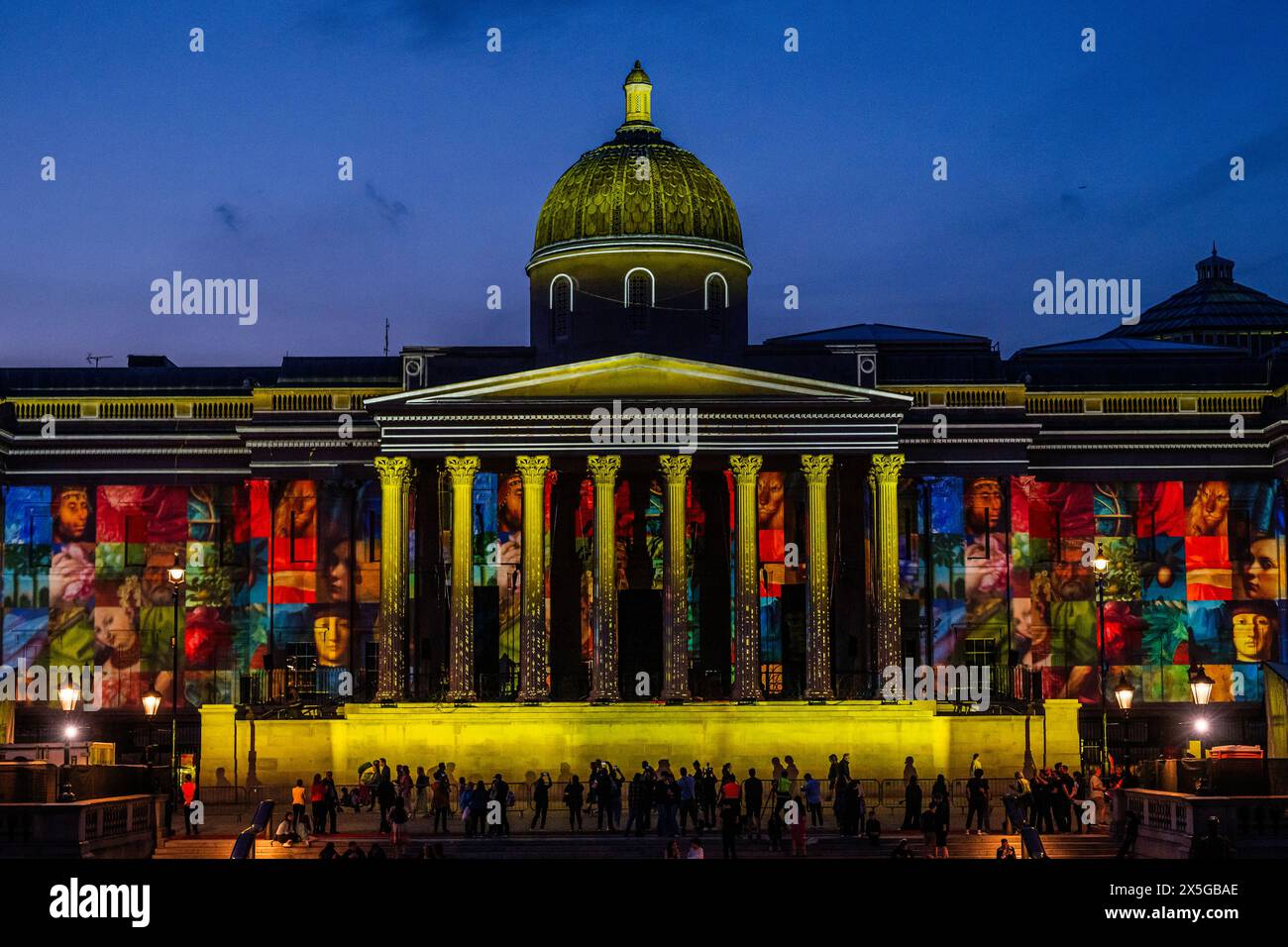 National gallery 200th birthday celebrations hi-res stock photography ...