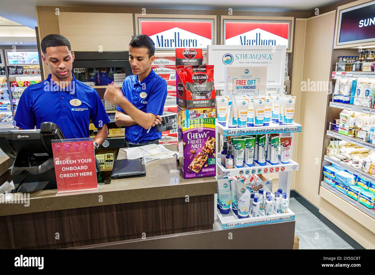 Miami Florida,PortMiami Port of Miami,onboard inside interior,Norwegian ...
