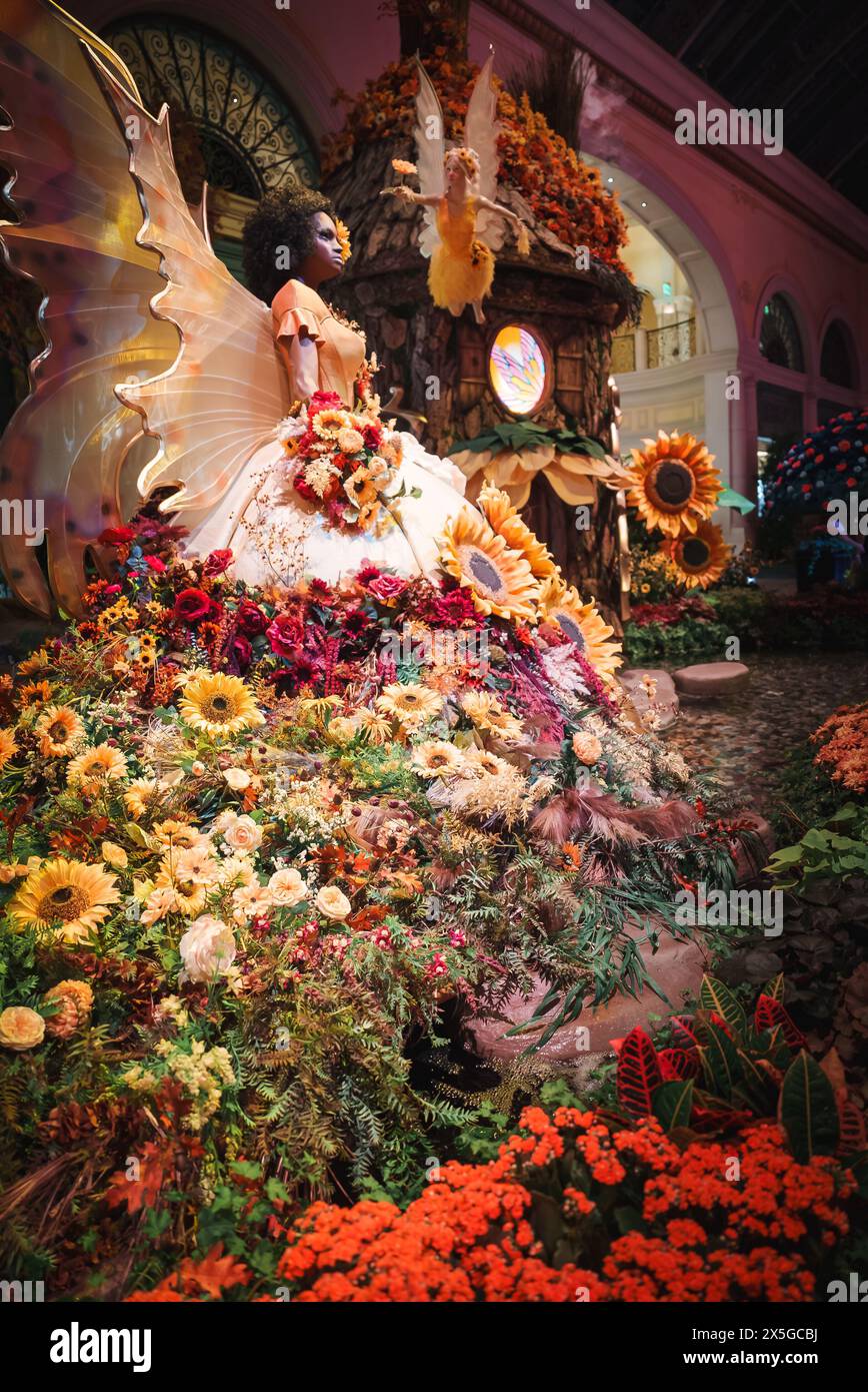 Magical Fairy Display in Las Vegas Hotel or Casino Stock Photo - Alamy