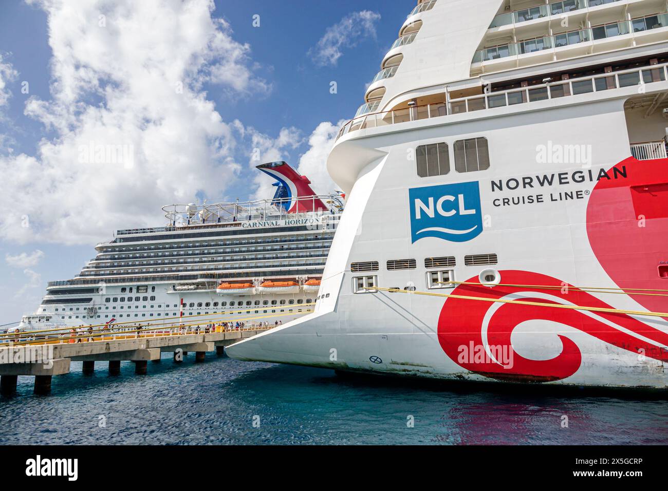 Cozumel Mexico,Cruise Port Pier,Norwegian Joy Cruise Line ship,7-day ...