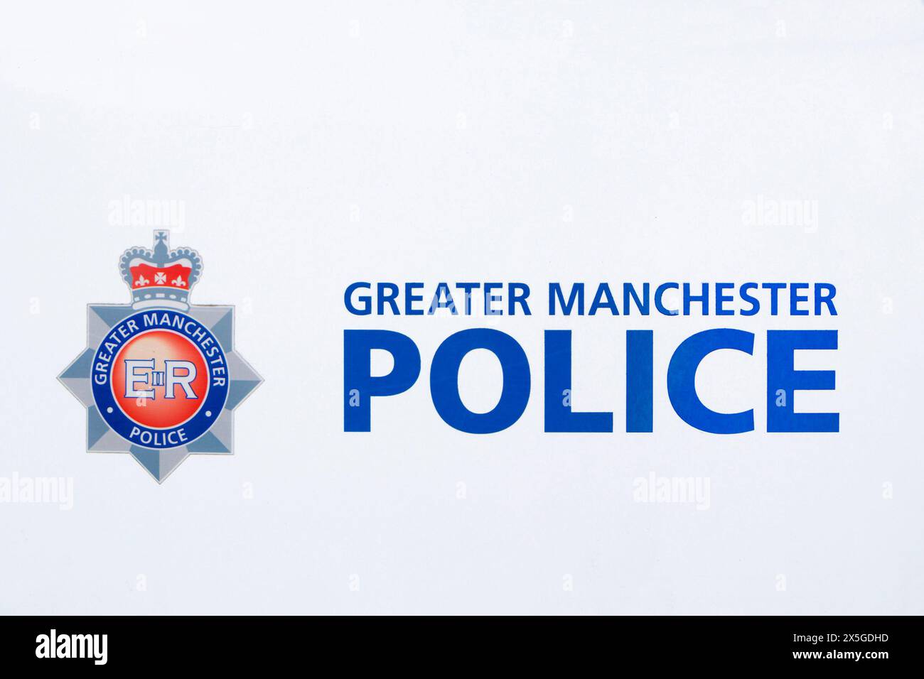 Greater manchester police logo hi-res stock photography and images - Alamy