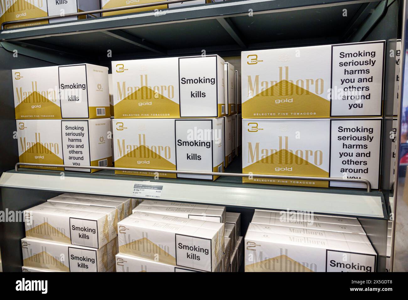 Marlboro Gold Cigarettes Duty Free