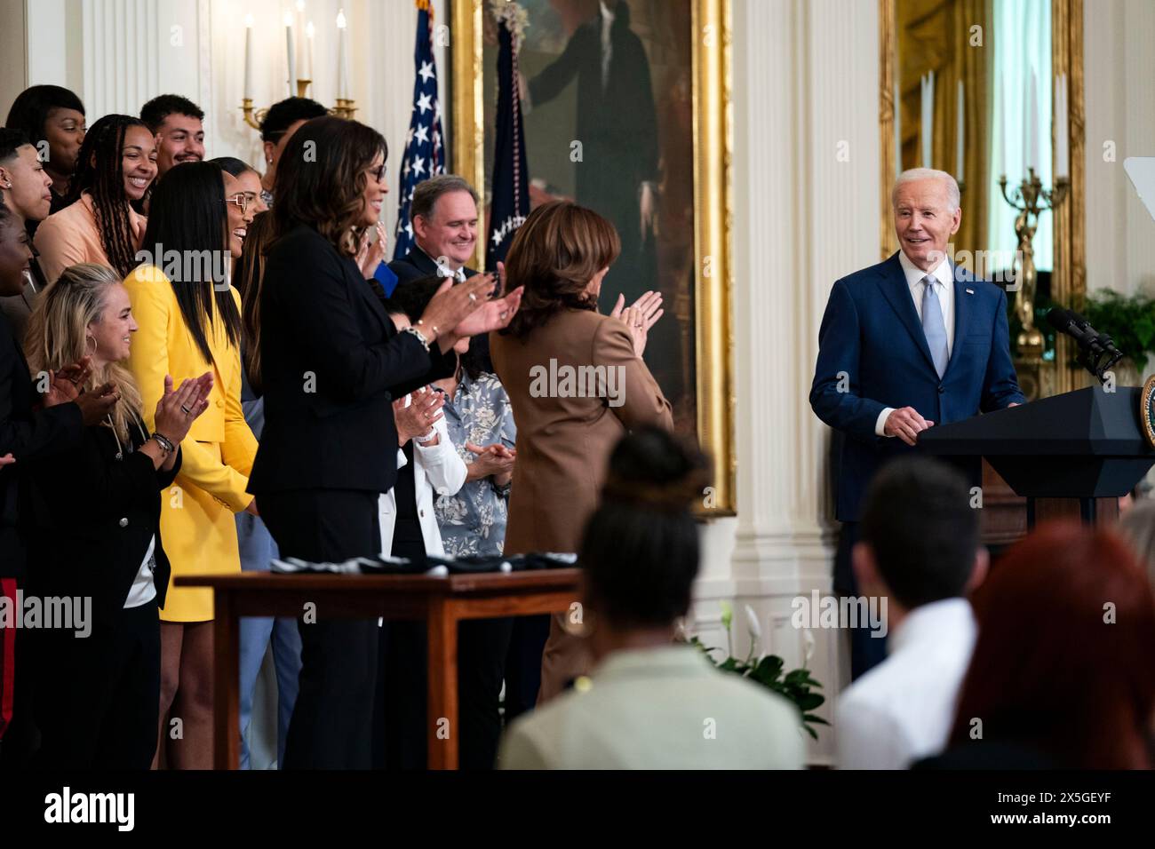Washington, United States . 09th May, 2024. President Joe Biden and ...