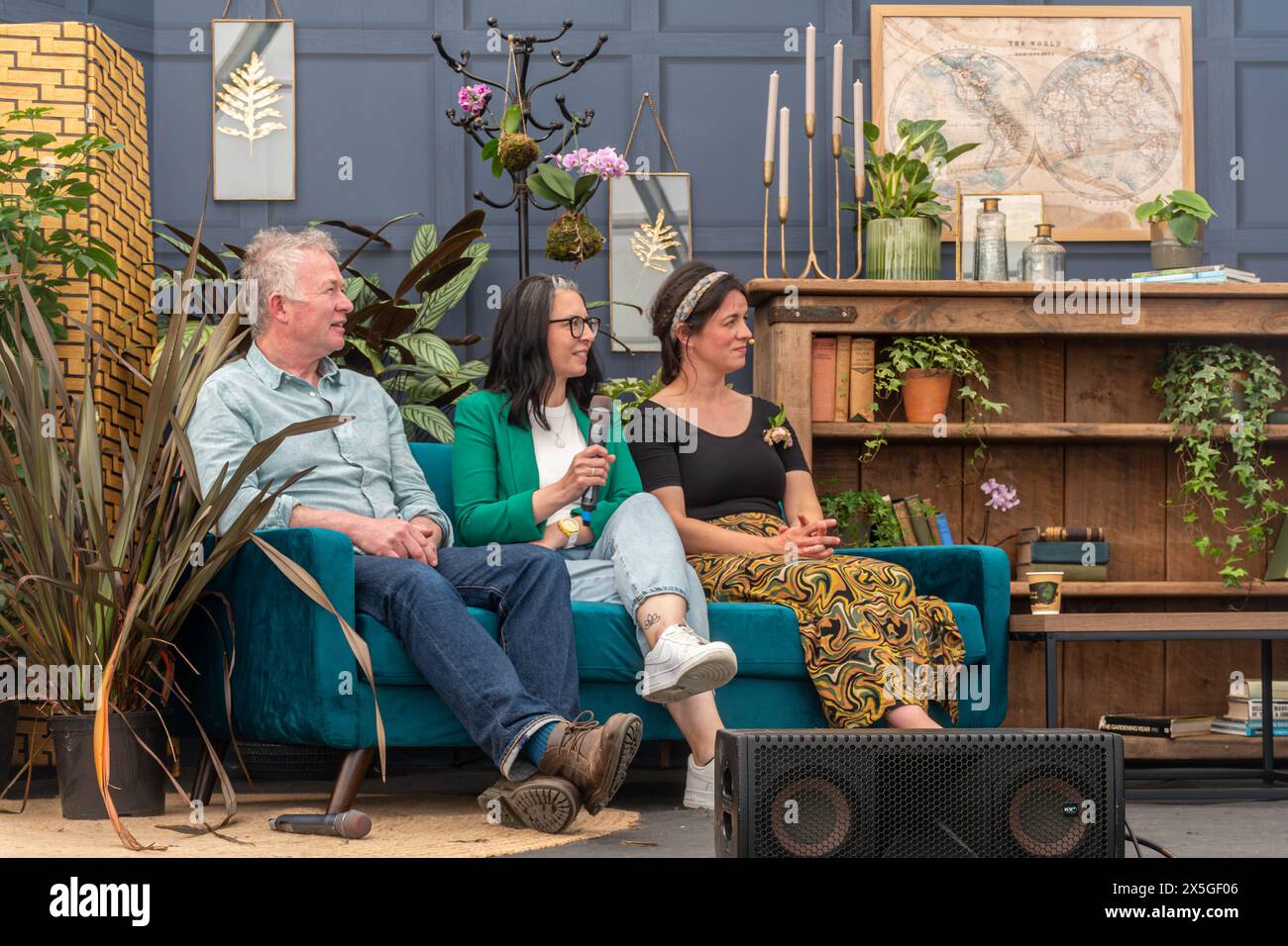 May 9th 2024. RHS Malvern Spring Festival opened today on a warm sunny ...