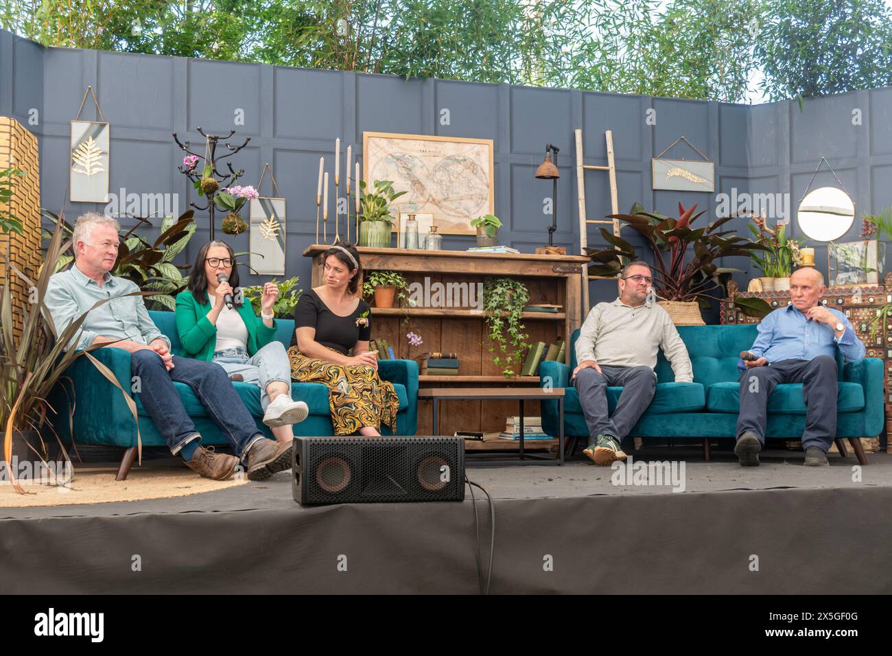 May 9th 2024. RHS Malvern Spring Festival opened today on a warm sunny ...