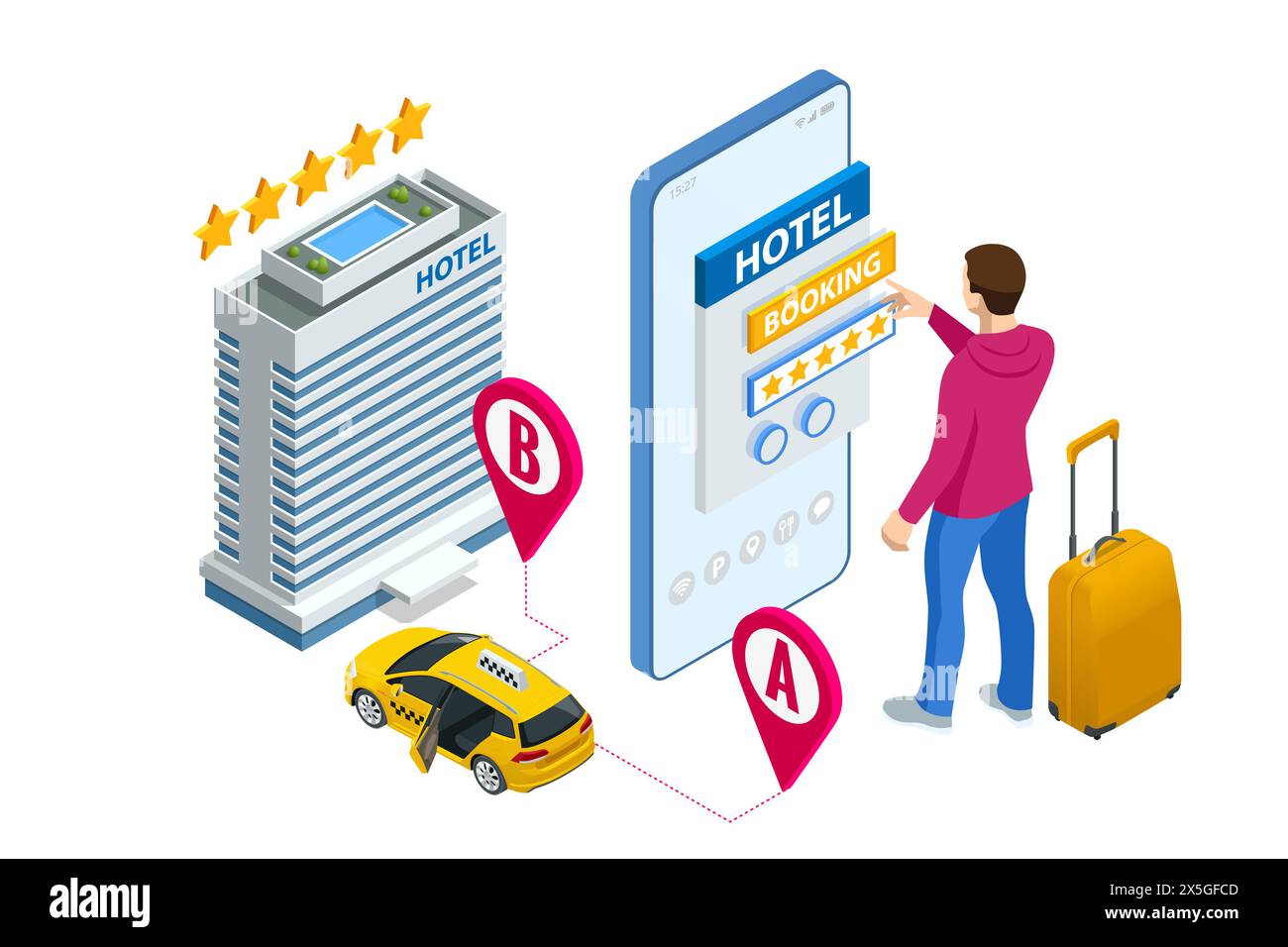 Hotel room motel map Stock Vector Images - Alamy
