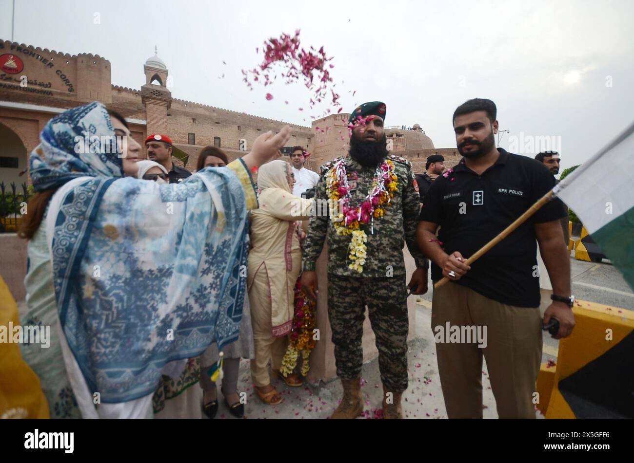 May 9, 2024, Peshawar, Peshawar, Pakistan: Protest in solidarity with ...