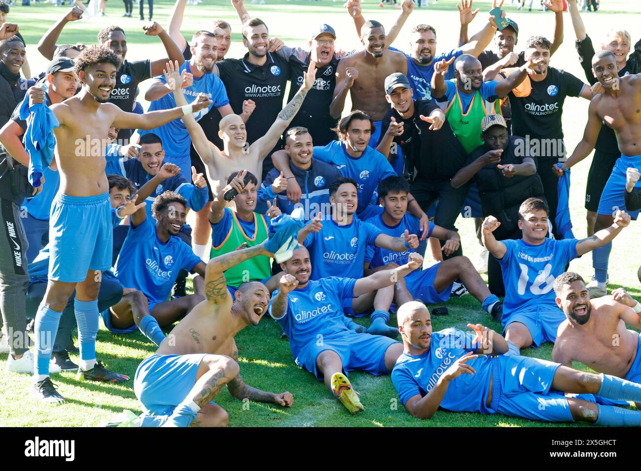 09.05.2024 Fussball Herren Saison 2023 2024 Kreispokal Finale Rot-Weiss Darmstadt - FCA ...